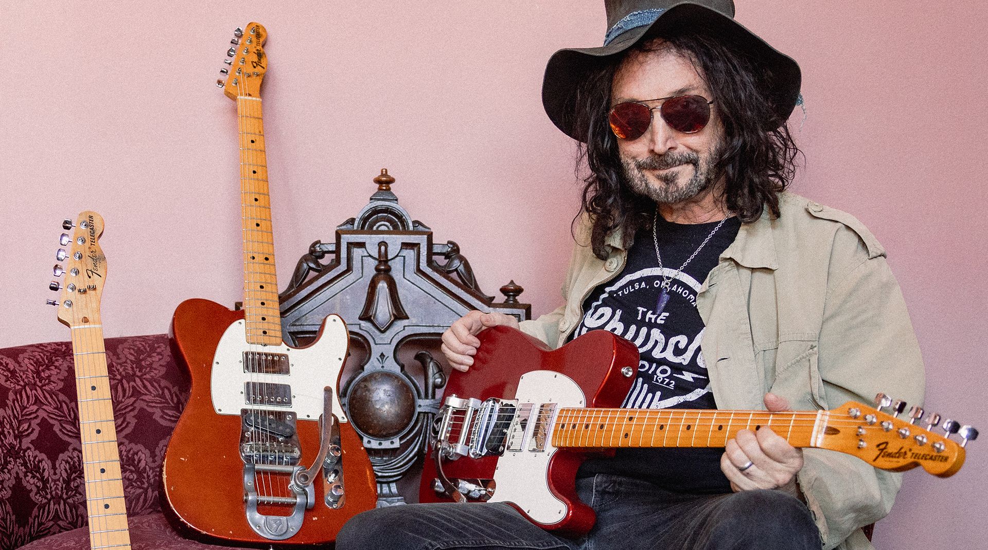 Mike Campbell on his "Red Dog" Telecaster, the focus of two new Fender ...