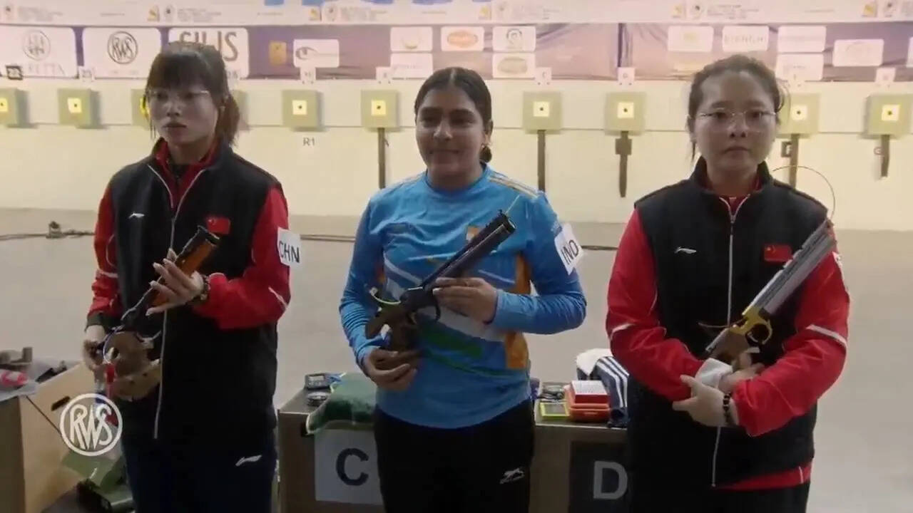 India's Suruchi Singh Overcomes Chinese Challenge to Win 10m Air Pistol ...