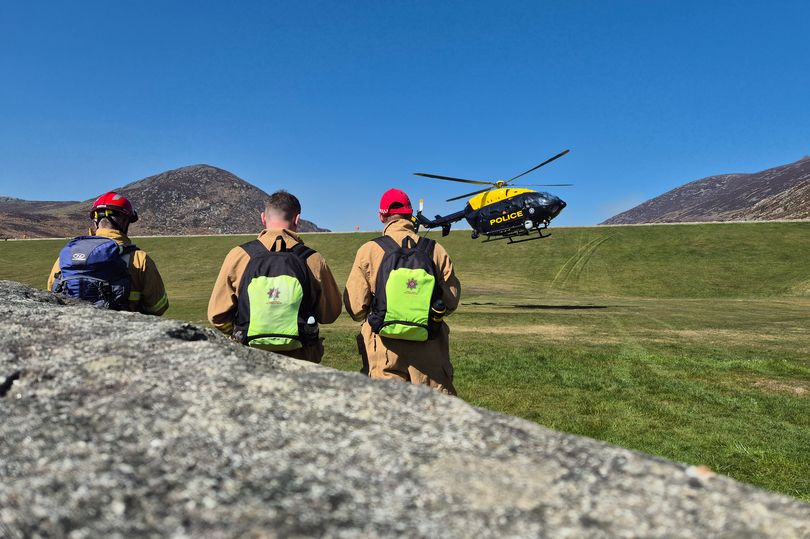 PSNI helicopter deployed to find “potential suspects” behind Mournes ...