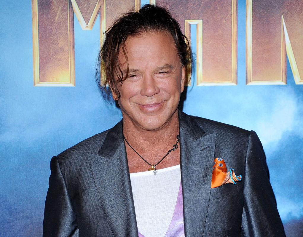 Mickey Rourke Looks Unrecognizable in Rare TV Appearance