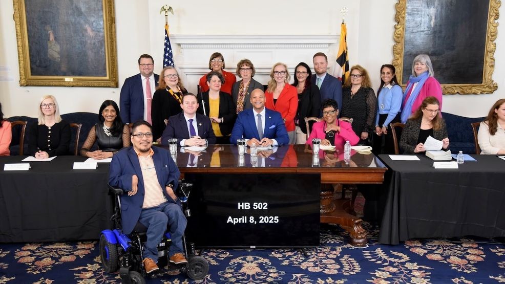 Gov. Wes Moore signs first bills of 2025 during ceremony