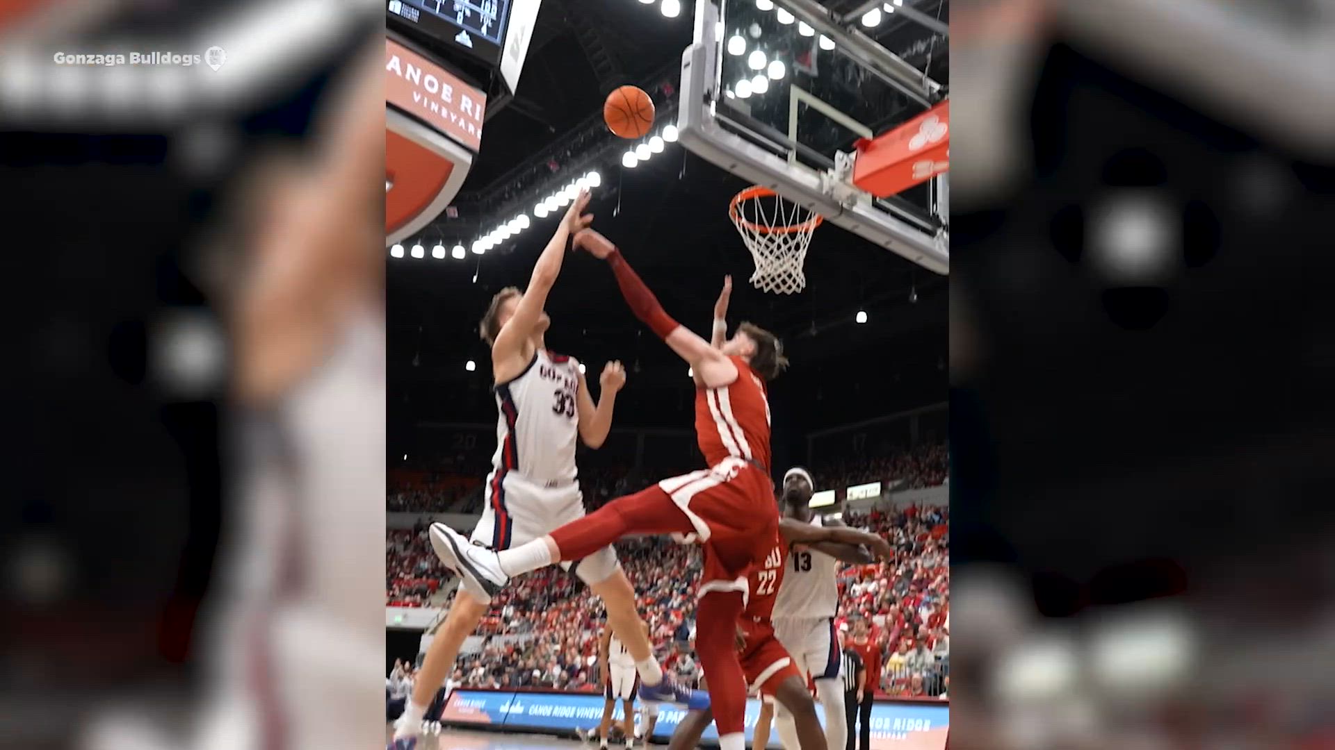 Gonzaga's Ben Gregg highlights in his final year