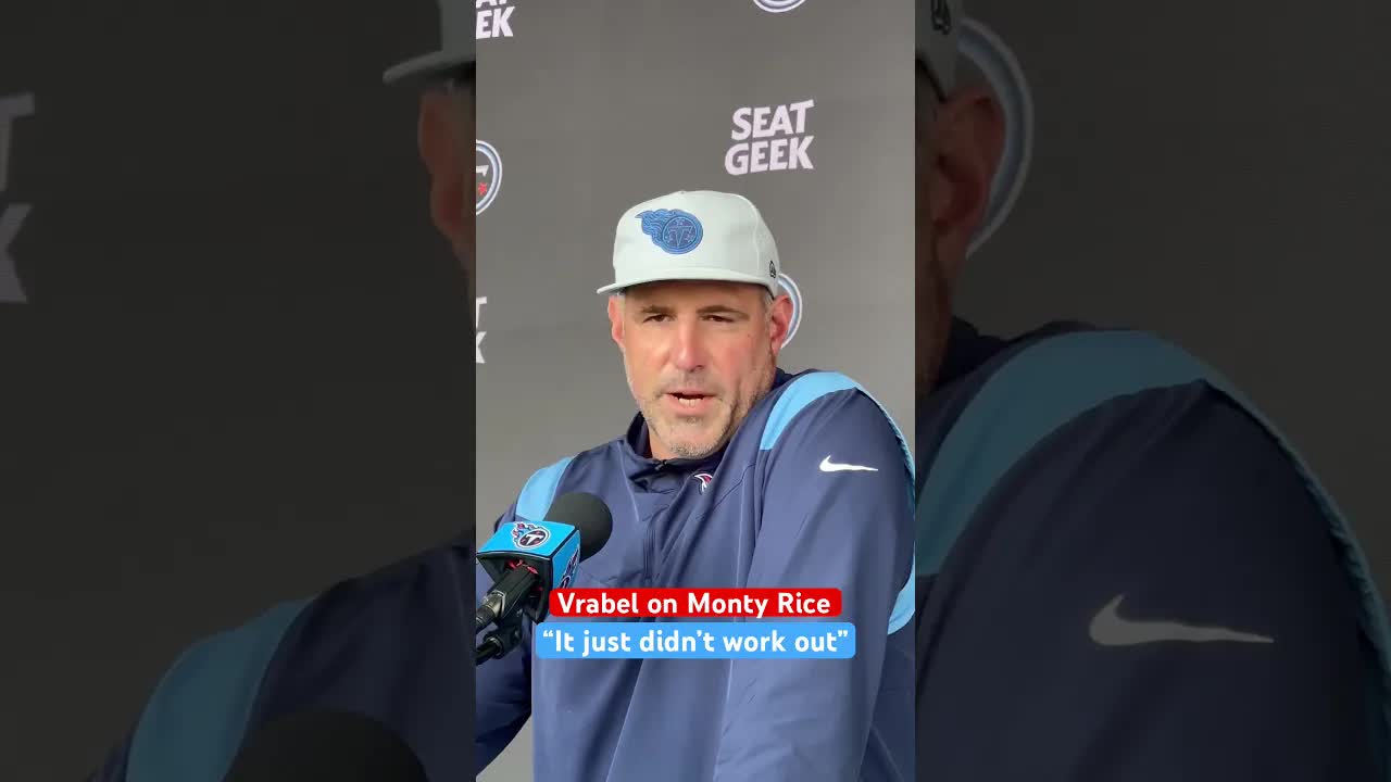 Mike Vrabel on the #Titans moving on from LB Monty Rice. #shorts # ...