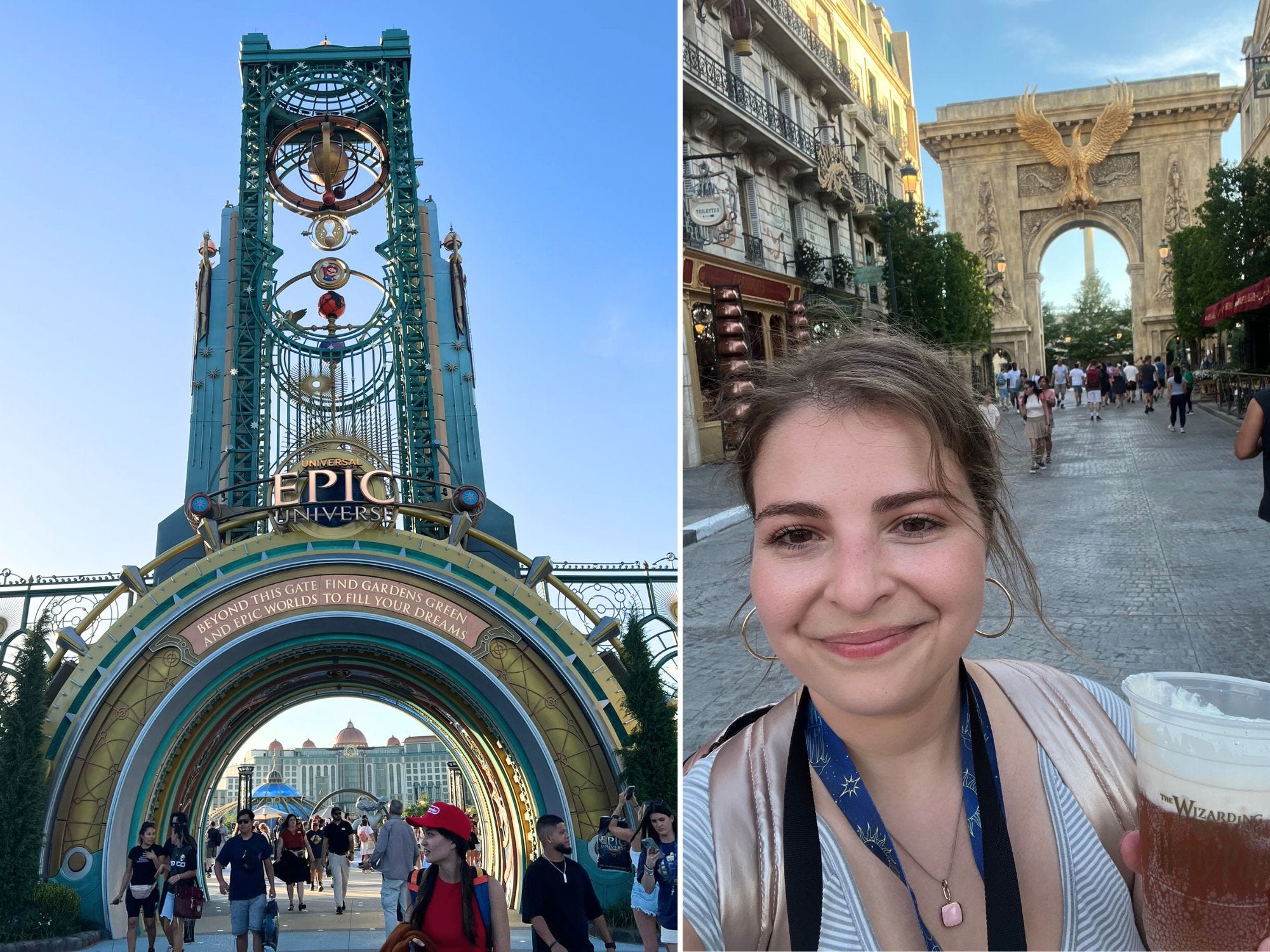 I got an early look at Epic Universe, Universal's new multibillion-dollar Florida theme park ...