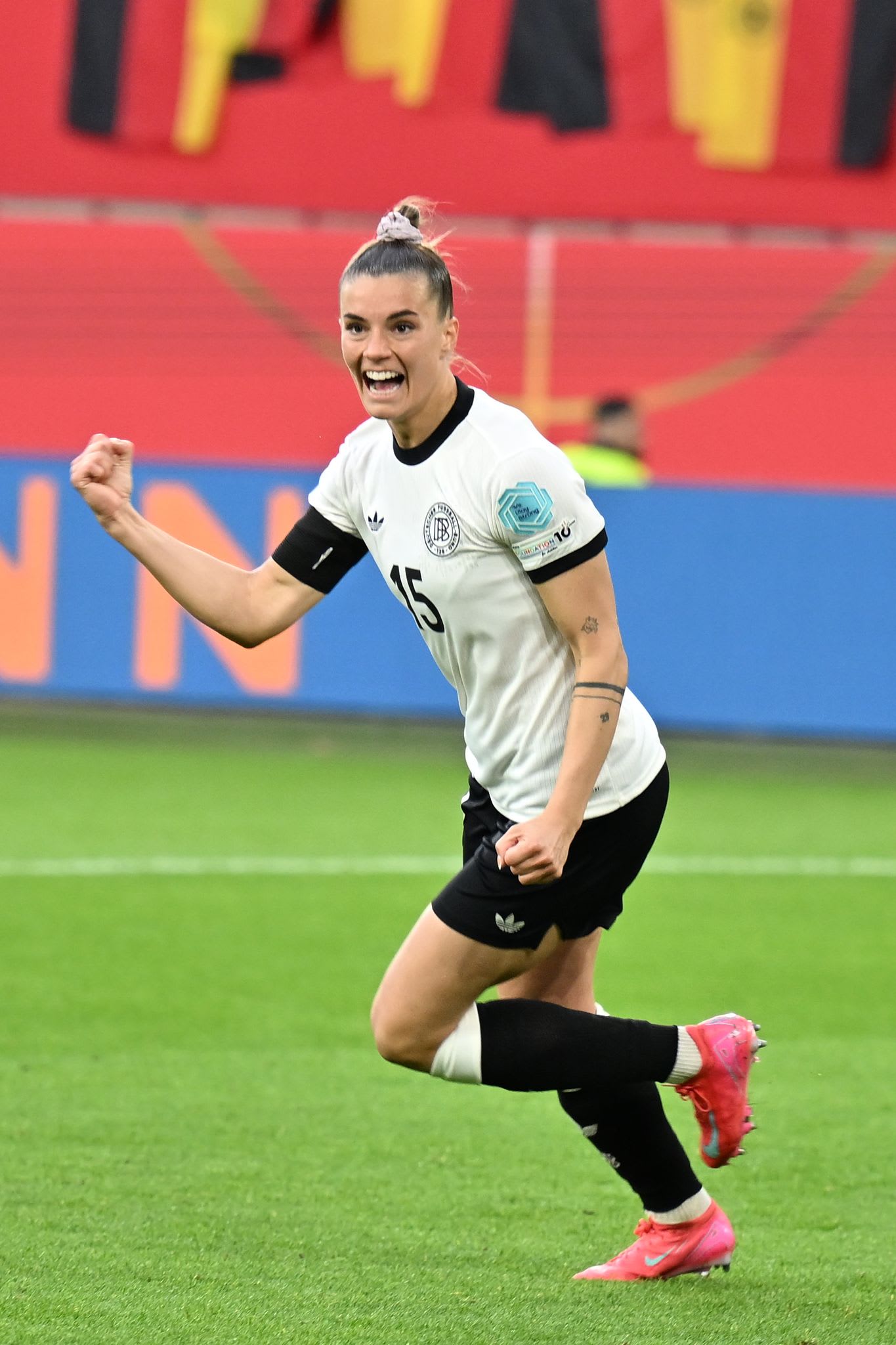 Cerci treble helps Germany thrash Scotland as retirees given send-off