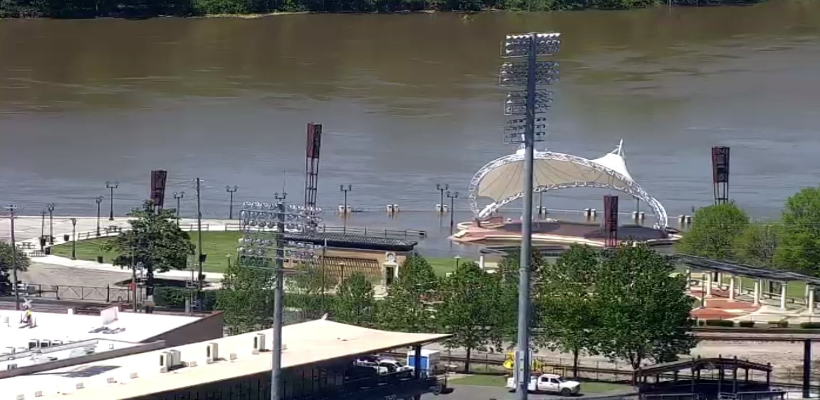 Several Alabama rivers rise to potential flood levels