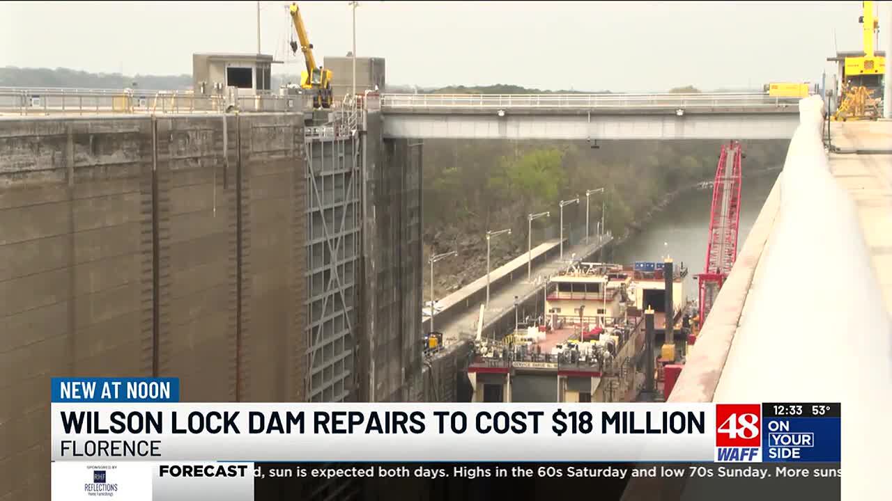 Wilson Dam repairs estimated at $18 million