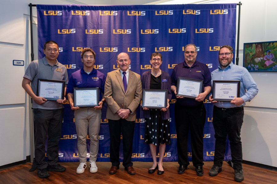 LSU Shreveport honors five in Most Outstanding Faculty awards