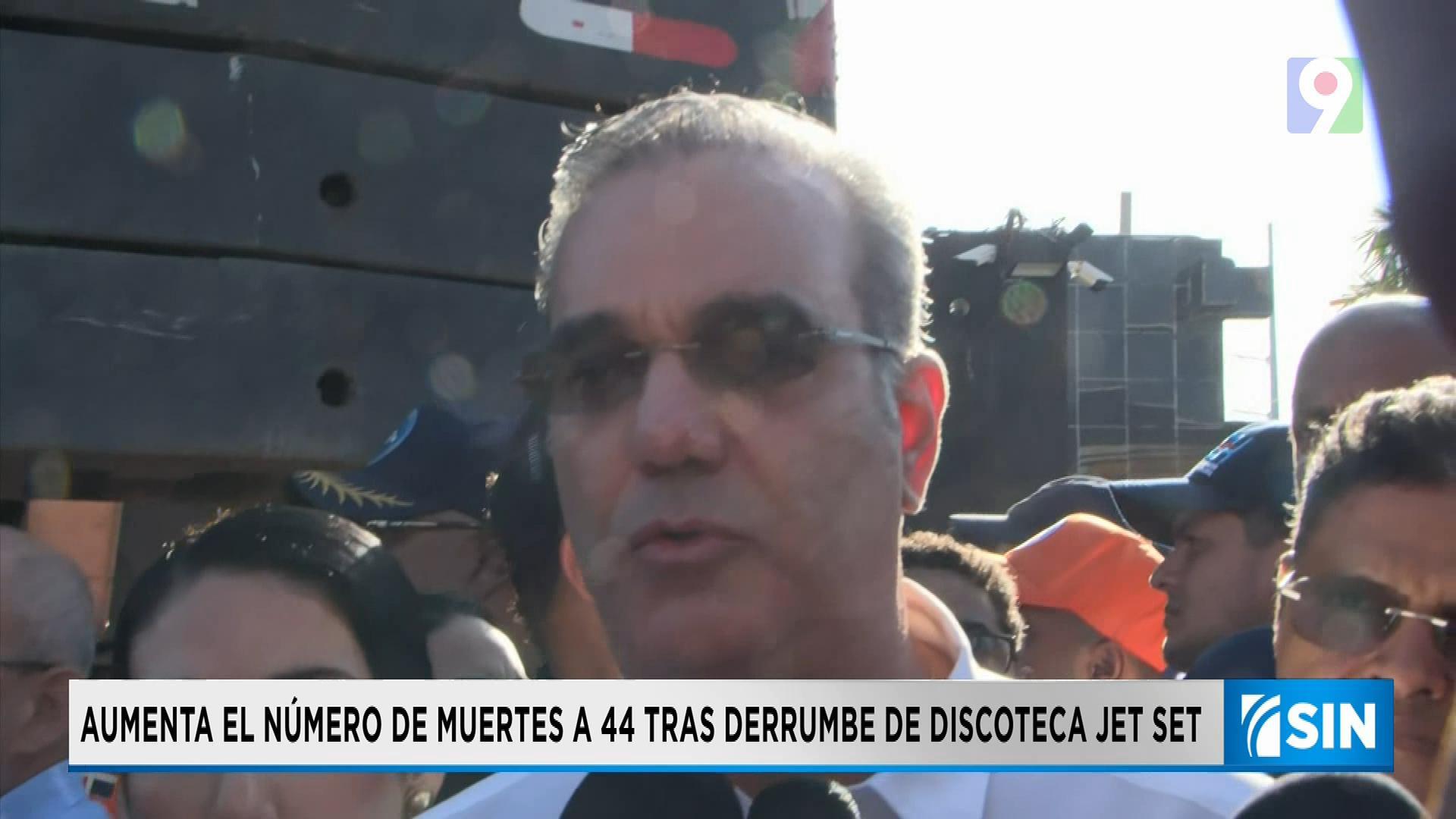 Hasta ahora 44 los fallecidos por tragedia en discoteca Jet Set ...