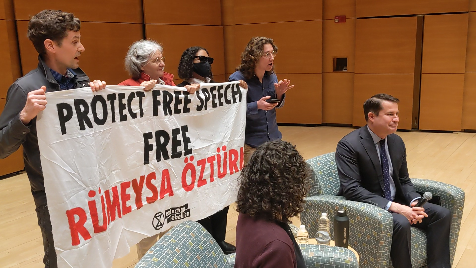 Protesters disrupt Moulton event; congressman compares ICE to Nazis