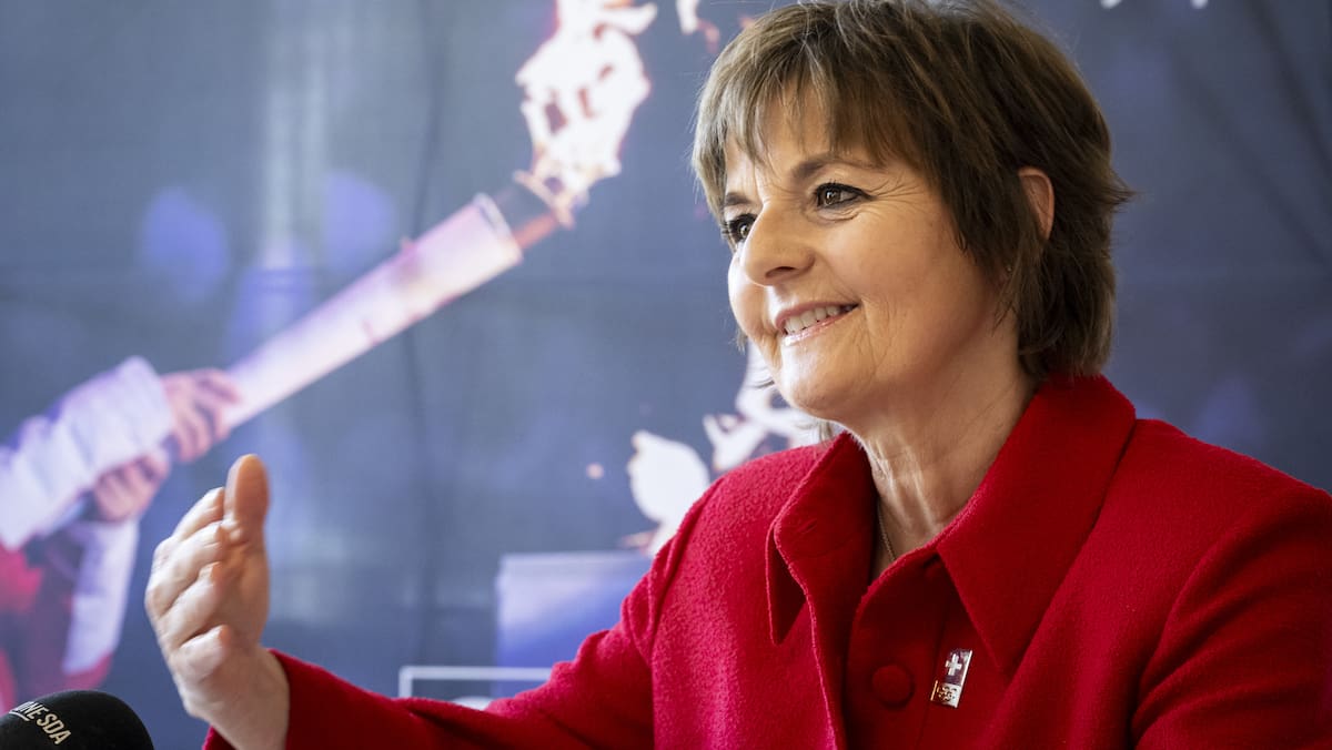 100 Tage im Amt als Präsidentin von Swiss Olympic: Ruth Metzler-Arnold ...