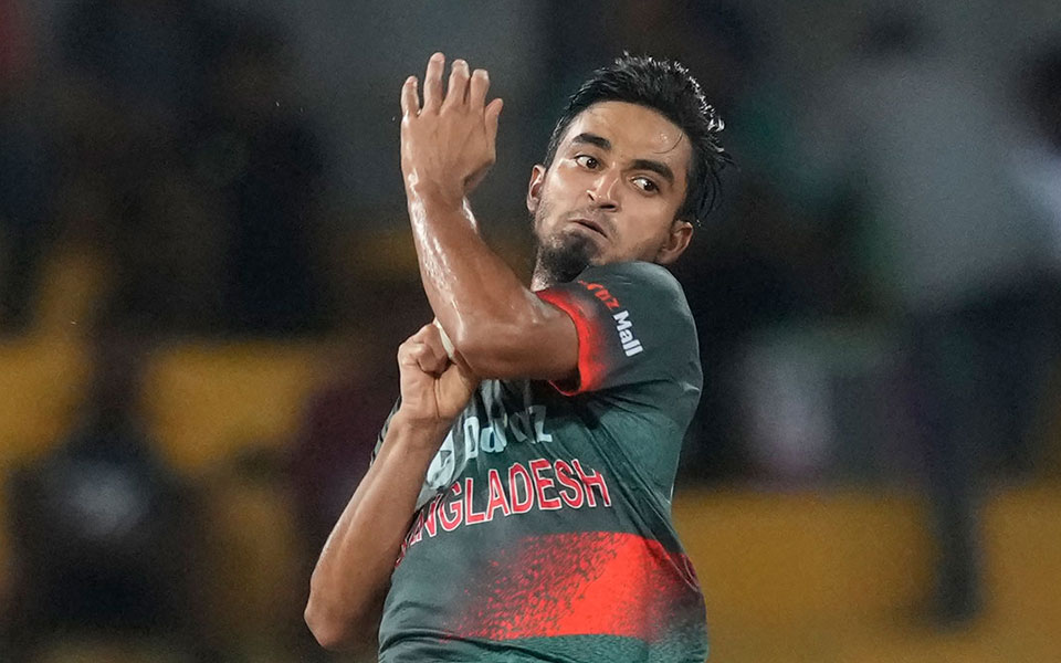 Tanzim Hasan Sakib gets maiden Test call-up in Taskin Ahmed's absence