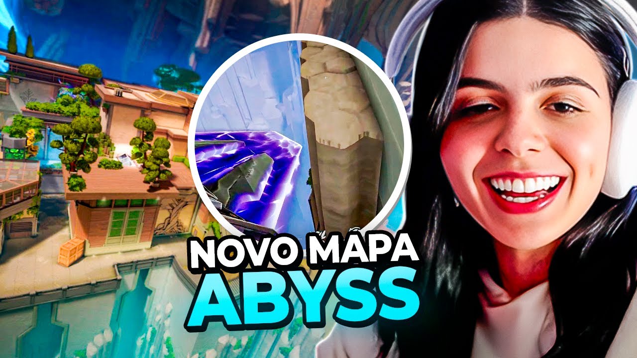 EXPLORANDO O NOVO MAPA ABYSS NO VALORANT!