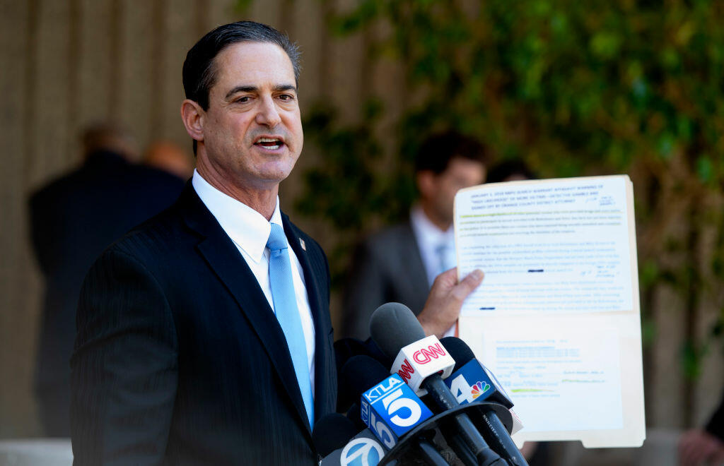 OC DA Todd Spitzer Faces Trial Over Whistleblower Retaliation Claims