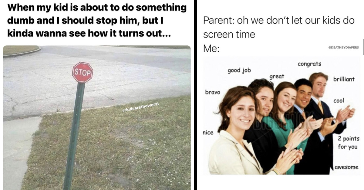 30 Relatable Posts about Parenting Those With Kids Can Confirm
