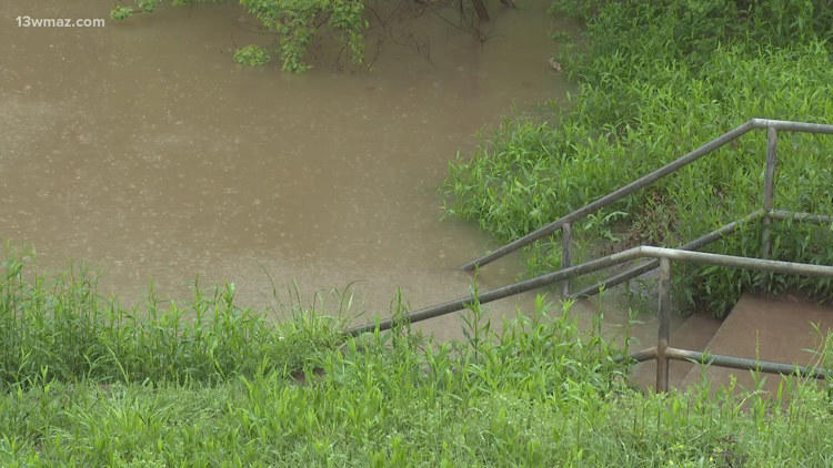 Macon river trails open again after river crests, but water speeds keep ...