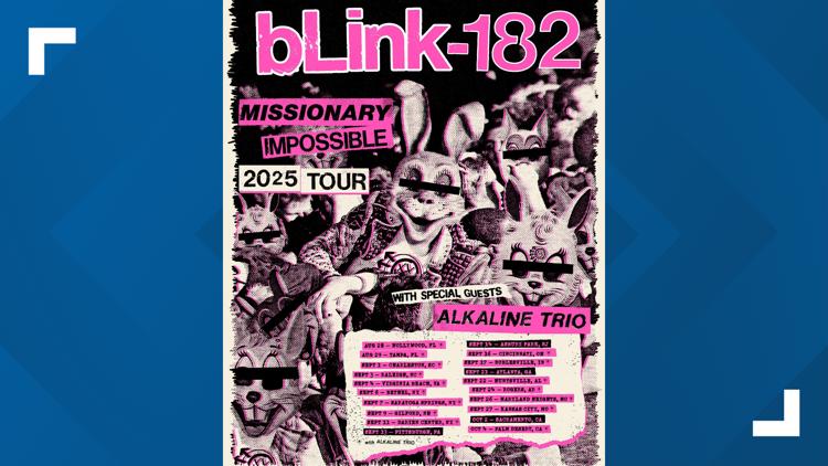 Blink-182 to perform in Huntsville this September!