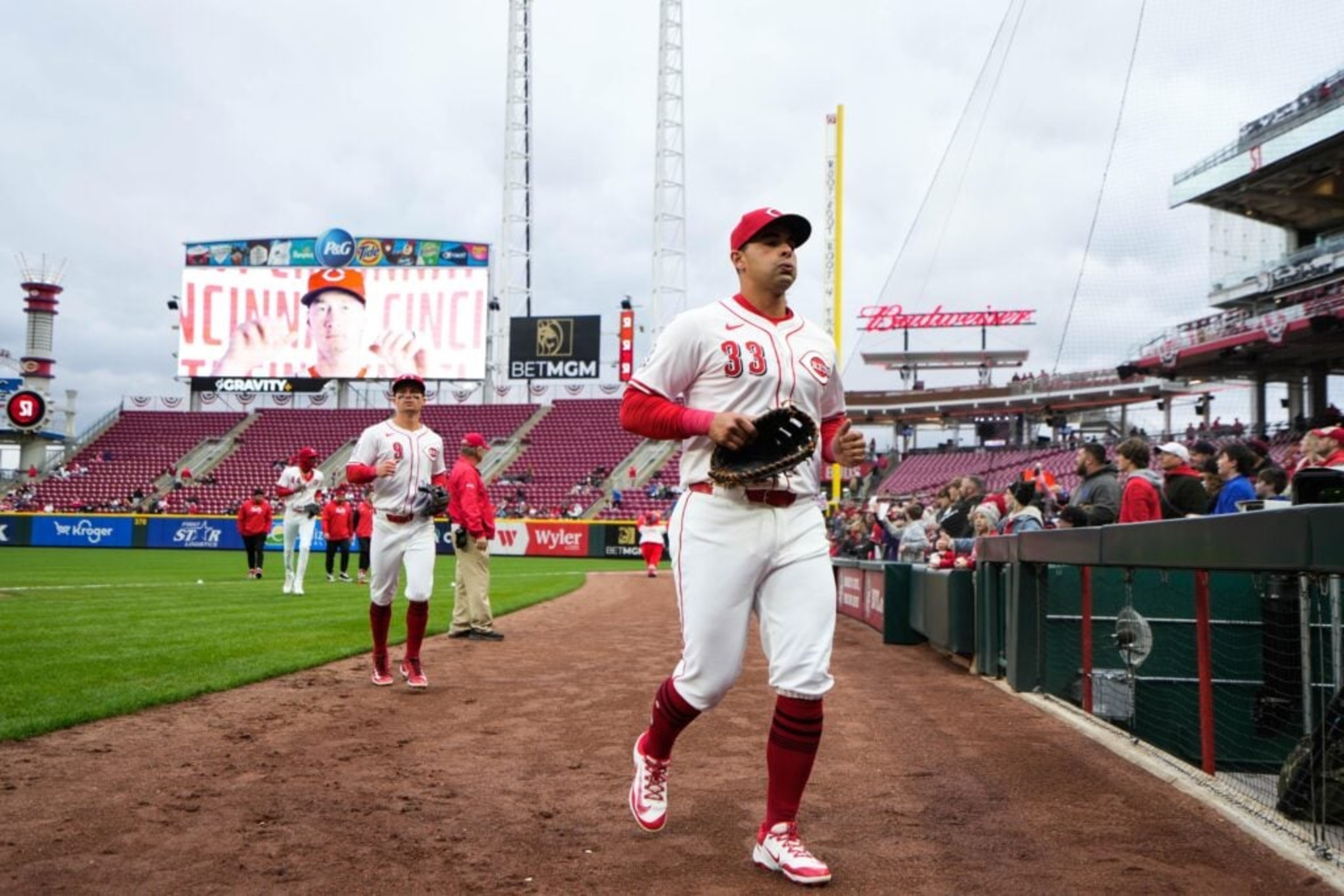Cincinnati Reds’ Bottom Barrel Outfield Production