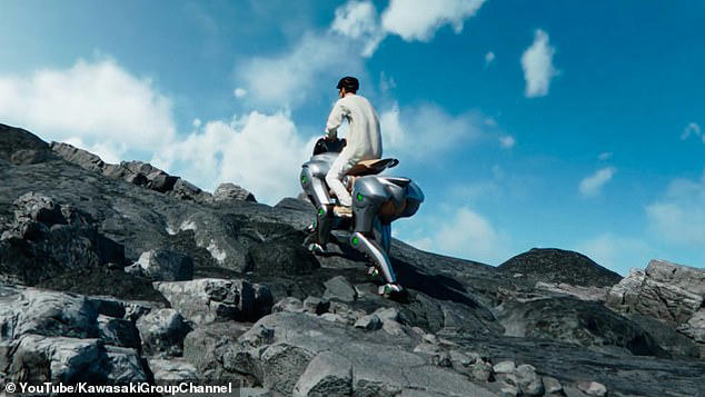 Forget robot dogs! Kawasaki unveils a hydrogen-powered robo-HORSE