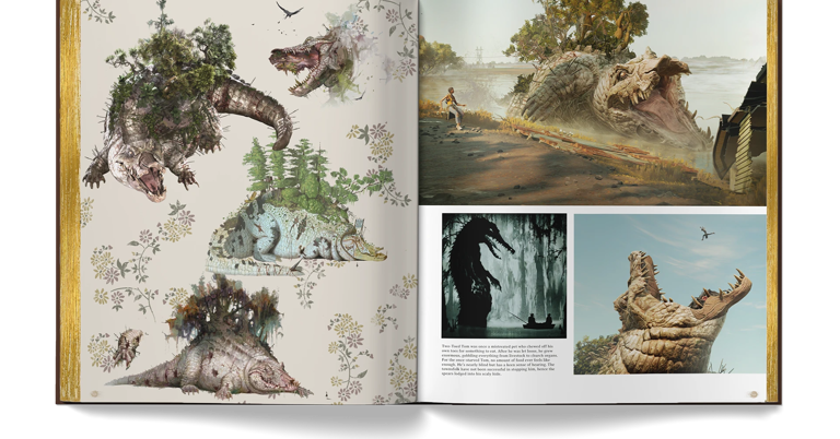 South of Midnight’s art book is a work of art itself