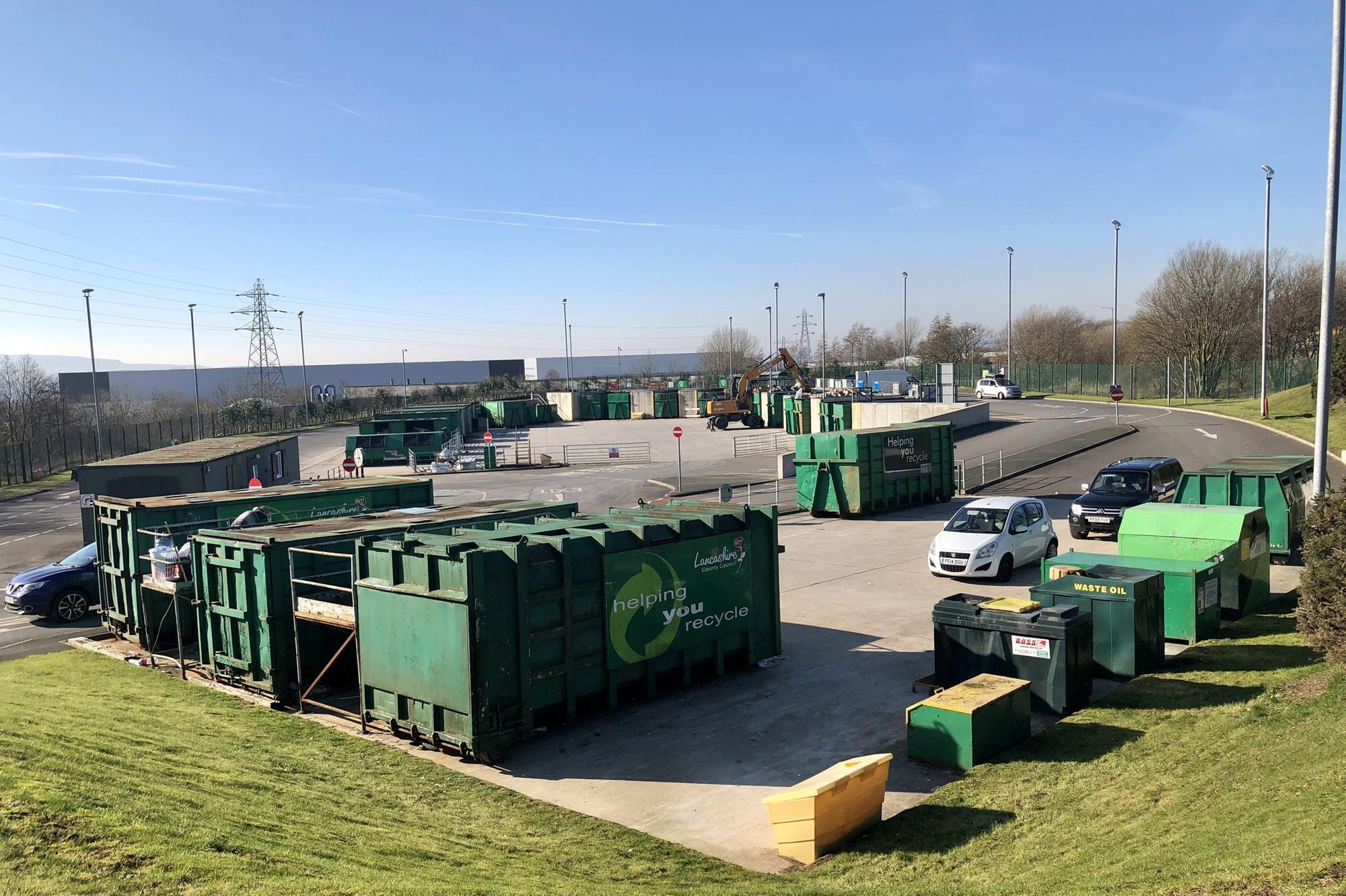 Disruption at household waste recycling centres following surge in demand