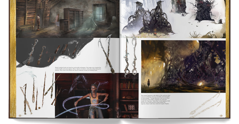 South of Midnight’s art book is a work of art itself