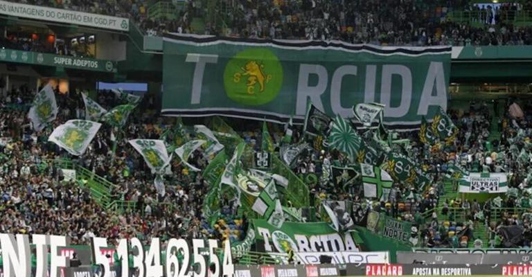 Torcida Verde acusa Sporting de censura a tarja de homenagem