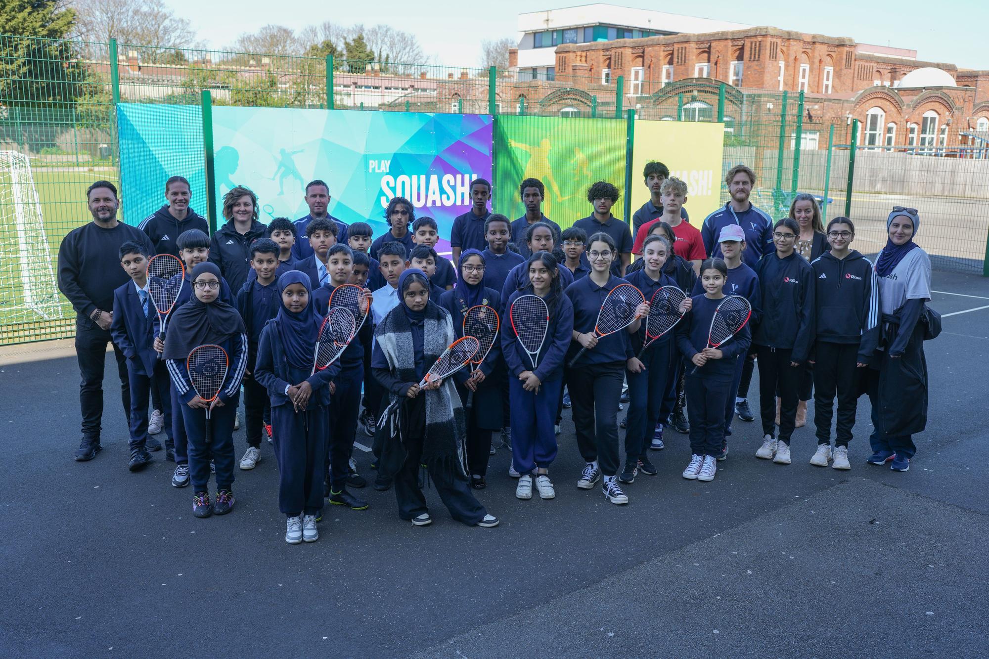New outdoor squash courts unveiled in Birmingham to increase access and ...