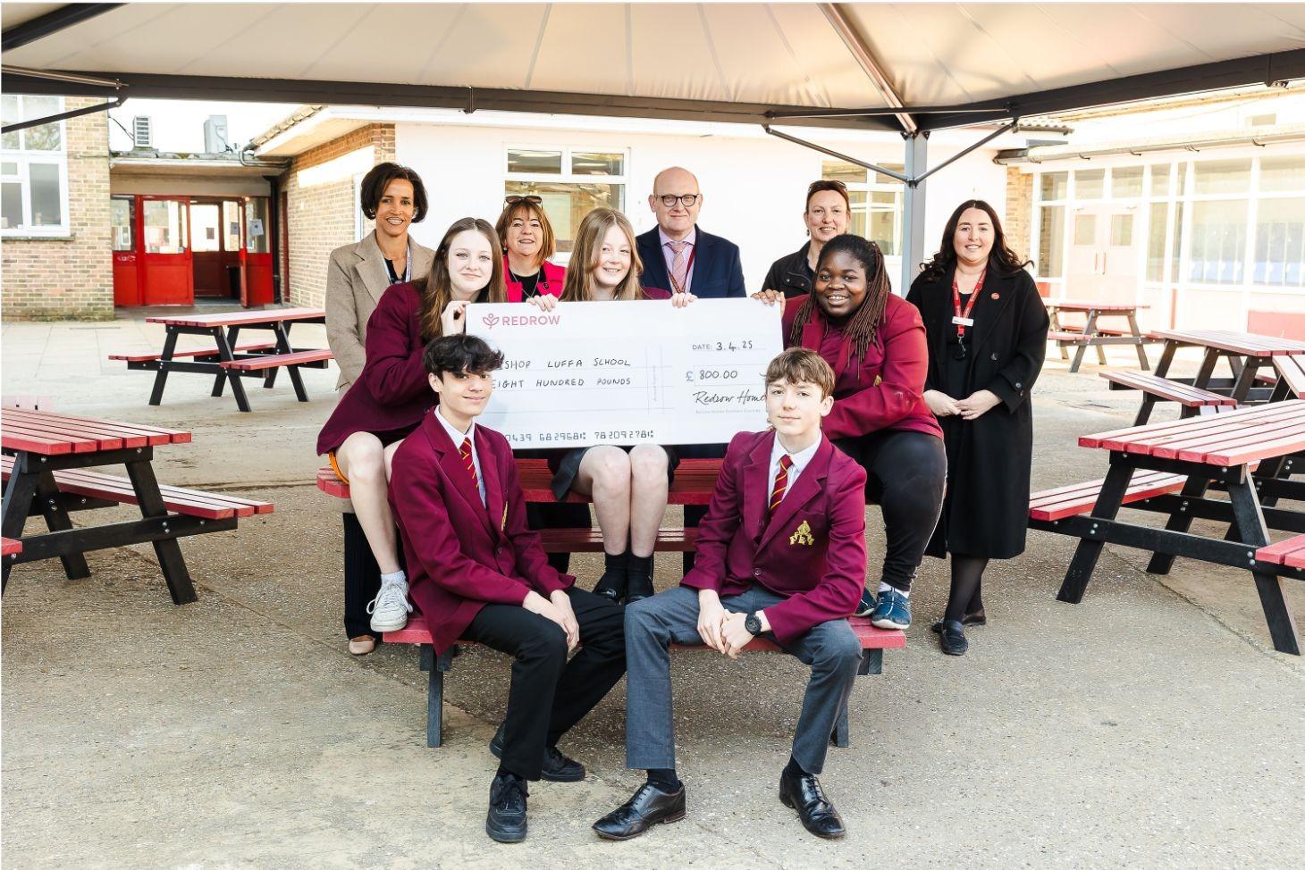 Housebuilder helps create inclusive outdoor spaces at Bishop Luffa School