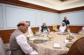 Sheikh Hamdan attends luncheon hosted by Indian Prime Minister Narendra ...