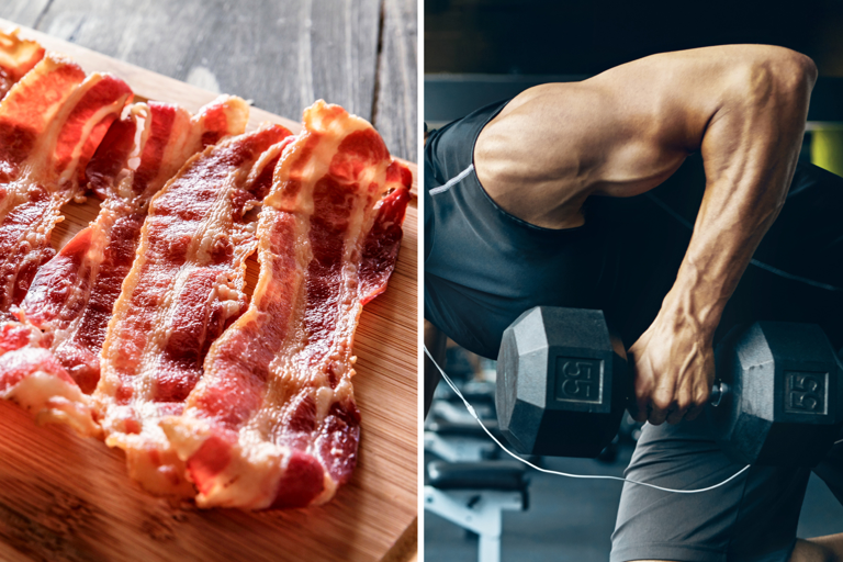 Your muscles could have 'streaky bacon fat' according to scientists ...