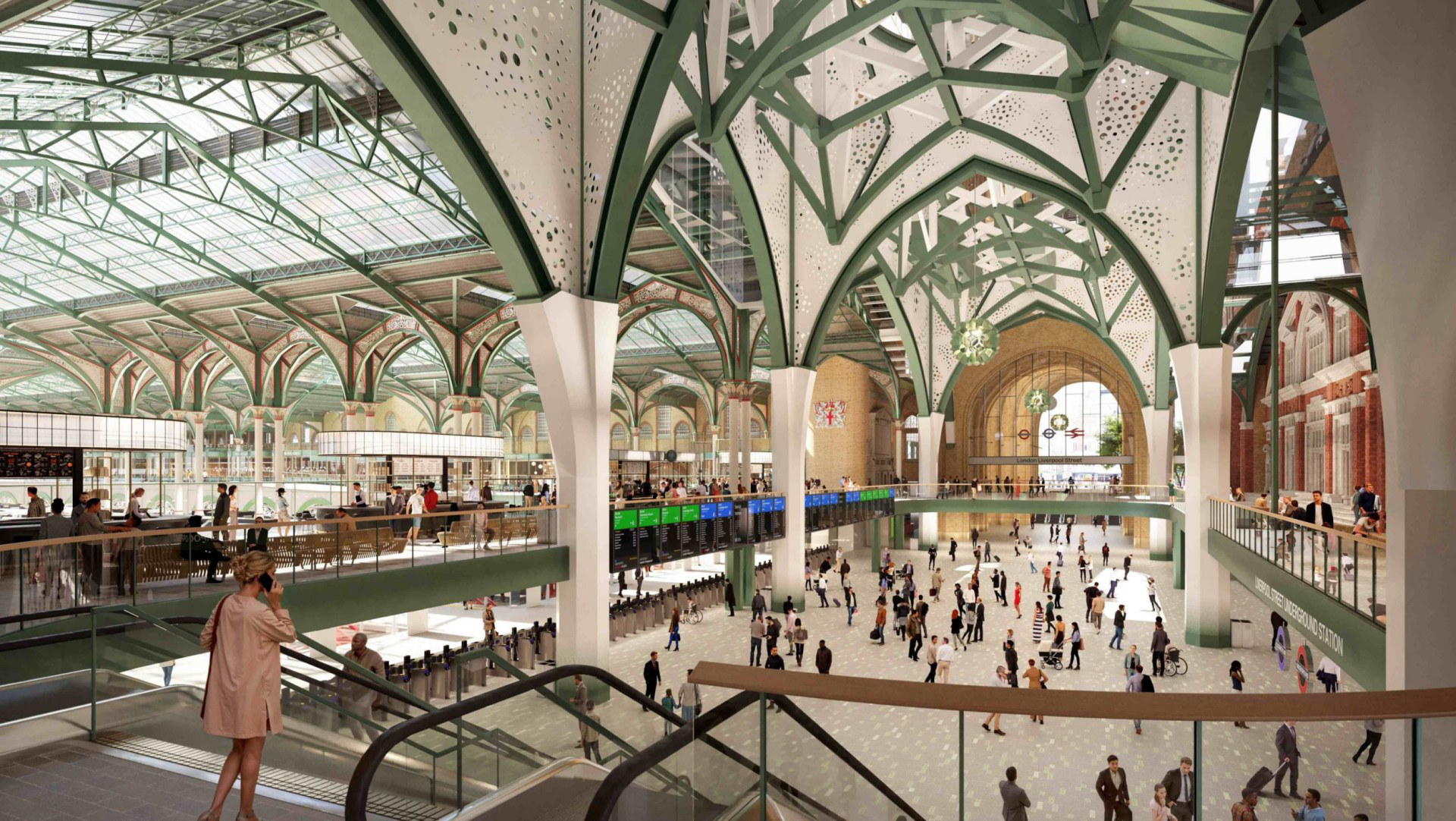 Inside the plans to revamp London Liverpool Street station Inside the plans to revamp London Liverpool Street station
