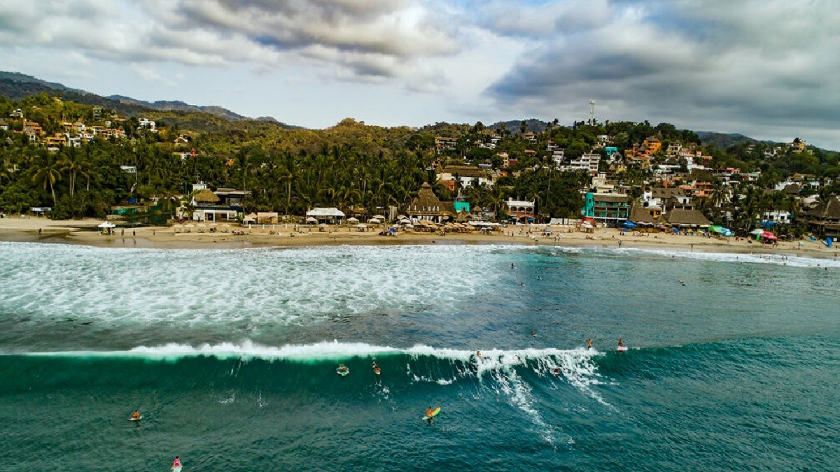 ¡Aguas donde te bañas! Una de las playas más bonitas de Nayarit es de ...