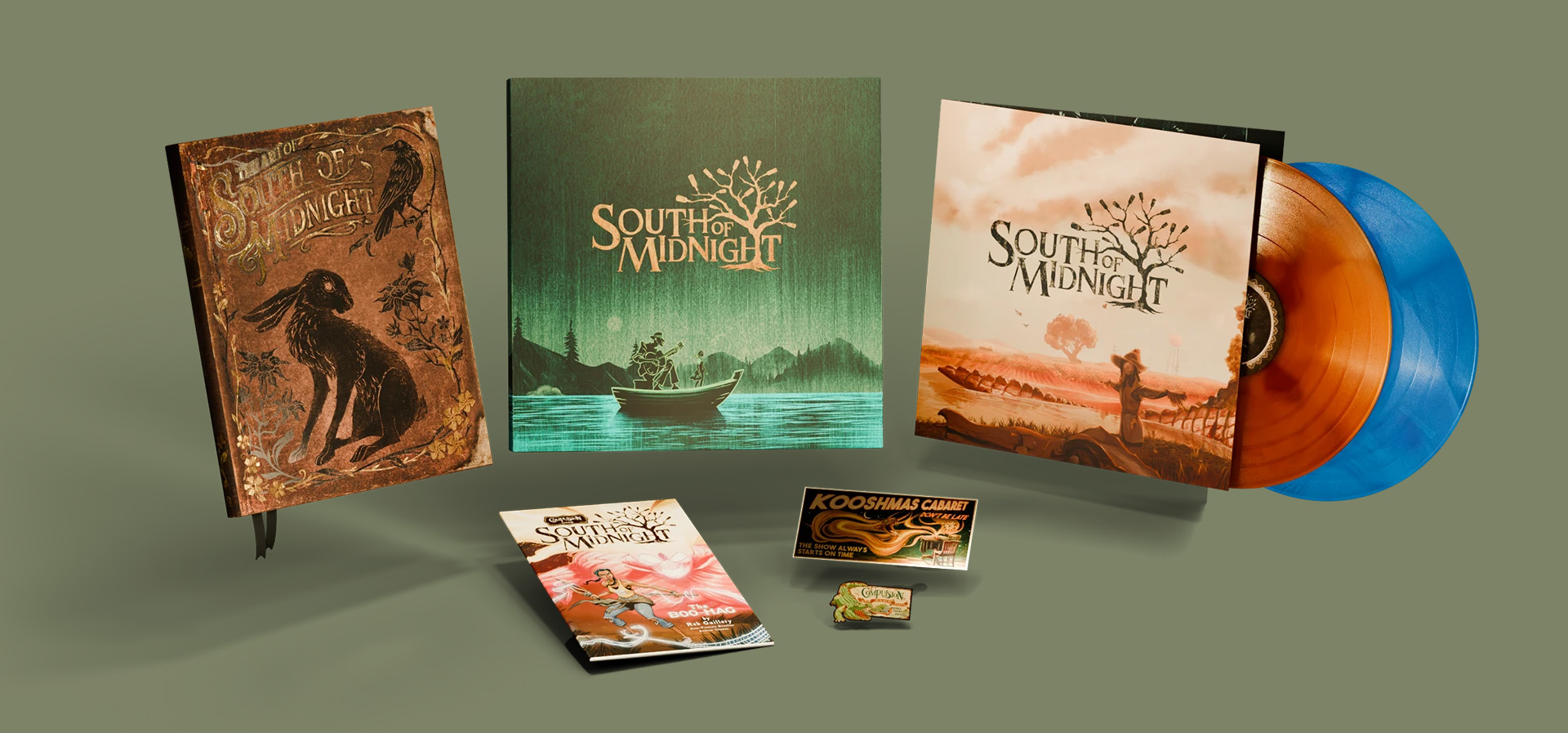 South of Midnight’s art book is a work of art itself