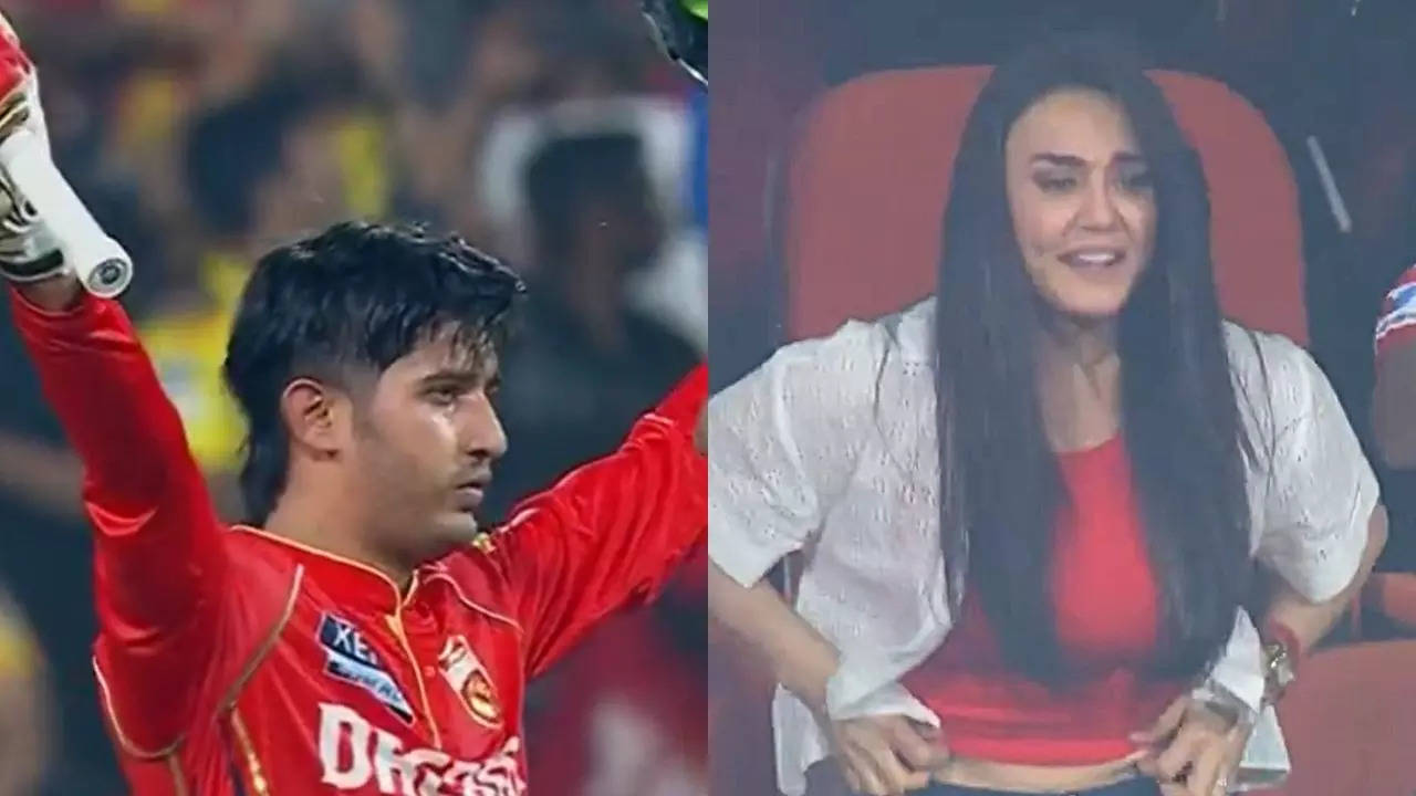 Watch: Preity Zinta's wild celebration breaks the internet as Priyansh ...