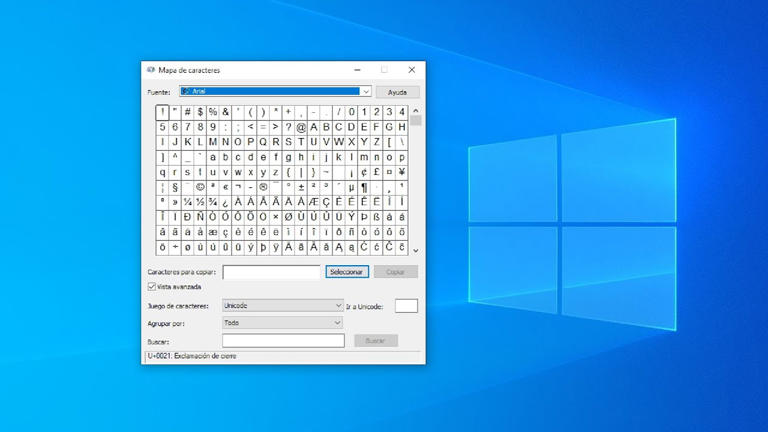 Cómo escribir caracteres especiales con la tecla Alt en Windows