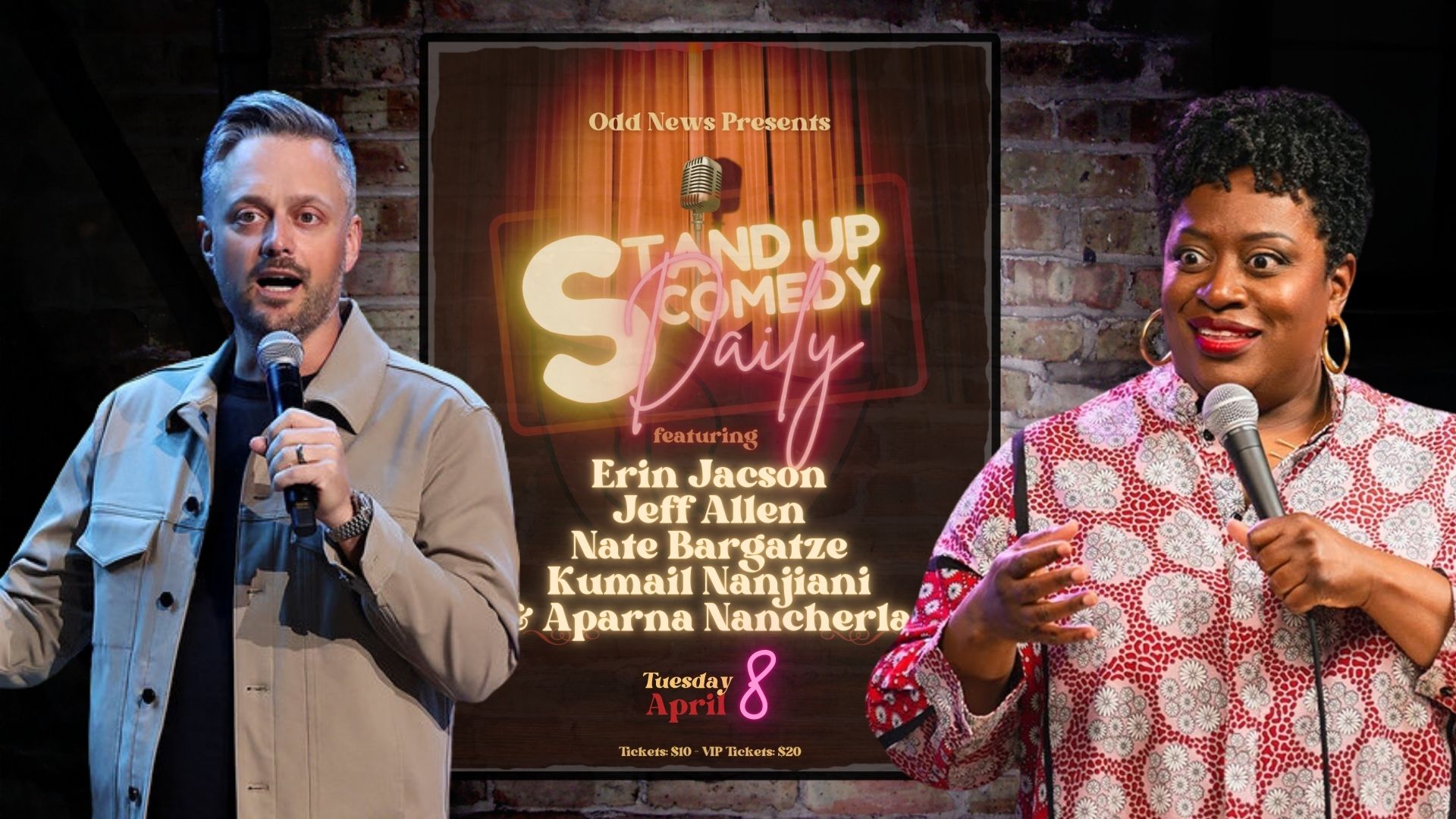 Daily Laughs From the World of Stand-up (4/8)