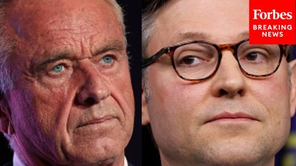 Mike Johnson Asked About HHS Secretary RFK Jr. Calling On CDC To Stop ...