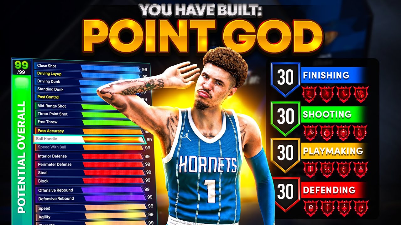 Dominate the court with the ultimate NBA 2K25 point guard build