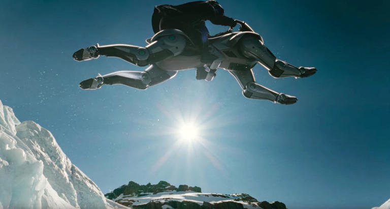 Hi-ho, Cyber! Bizarre robotic horse dreamed up by motorcycle maker hits ...