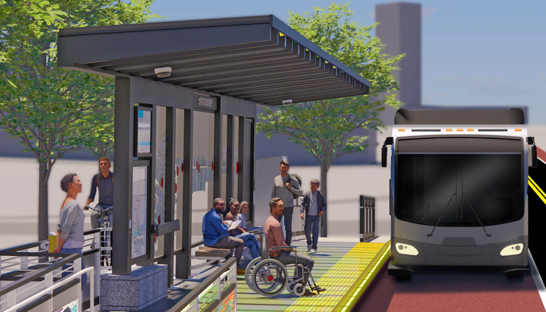 MARTA's first bus rapid transit line won't open this year due to ...