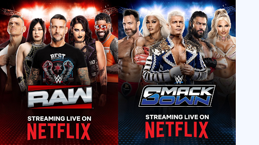 WWE Drops New Netflix Posters for RAW and SmackDown Ahead of ...