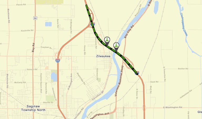 Intermittent closures on Zilwaukee Bridge taking place over next 2 days