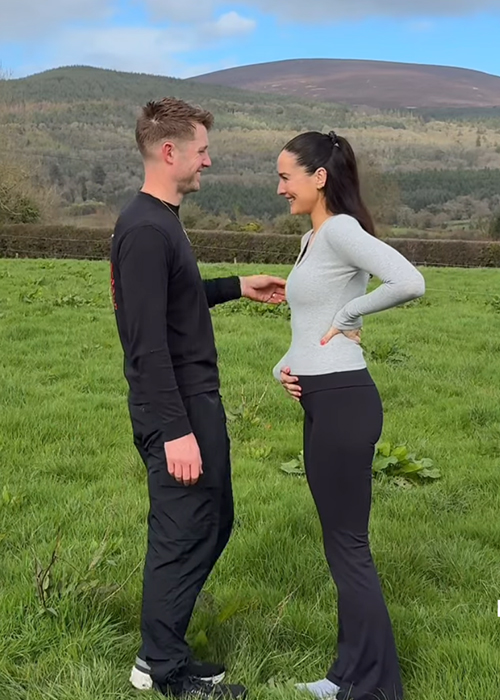 'Another new beginning' Rachel Purcell is expecting her first child