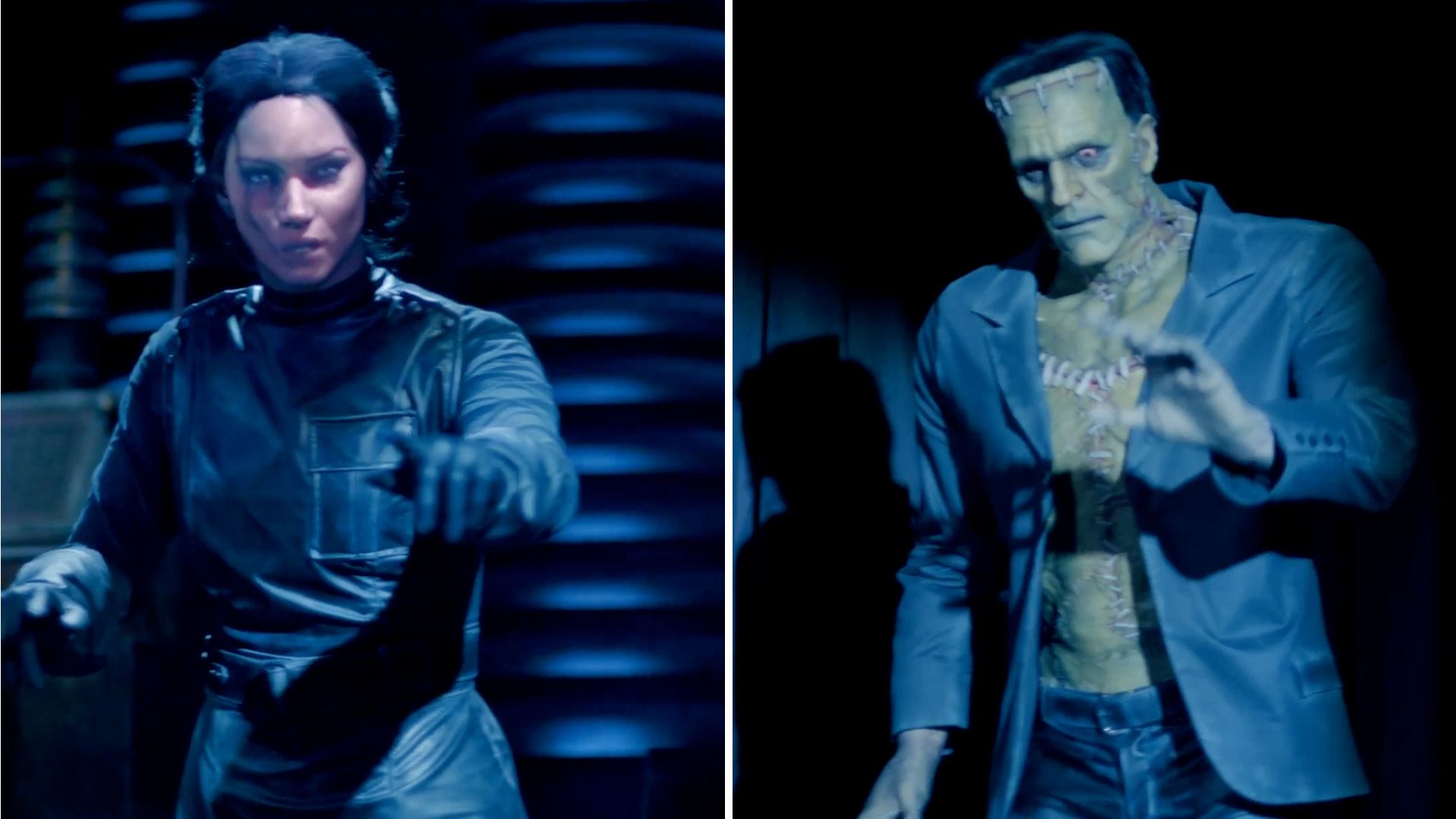 FIRST LOOK at Victoria Frankenstein Animatronic in Monsters Unchained ...