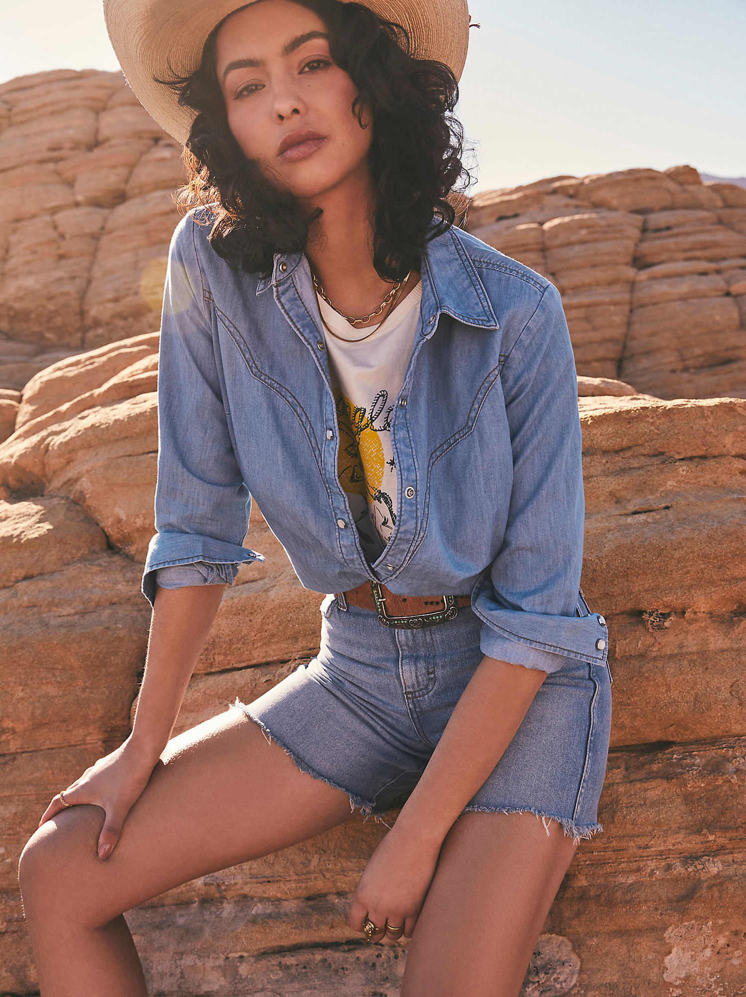 Experts say denim-on-denim is back — here's how to style the trend in 2025