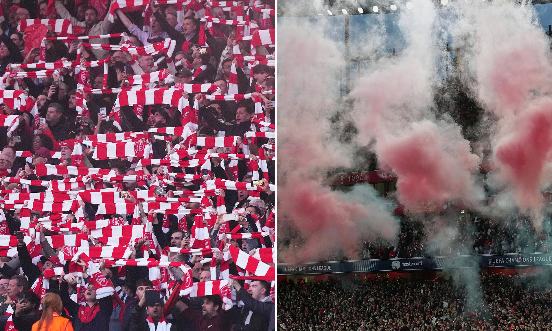 Fans all saying the same thing about Arsenal pre-match display ahead of ...
