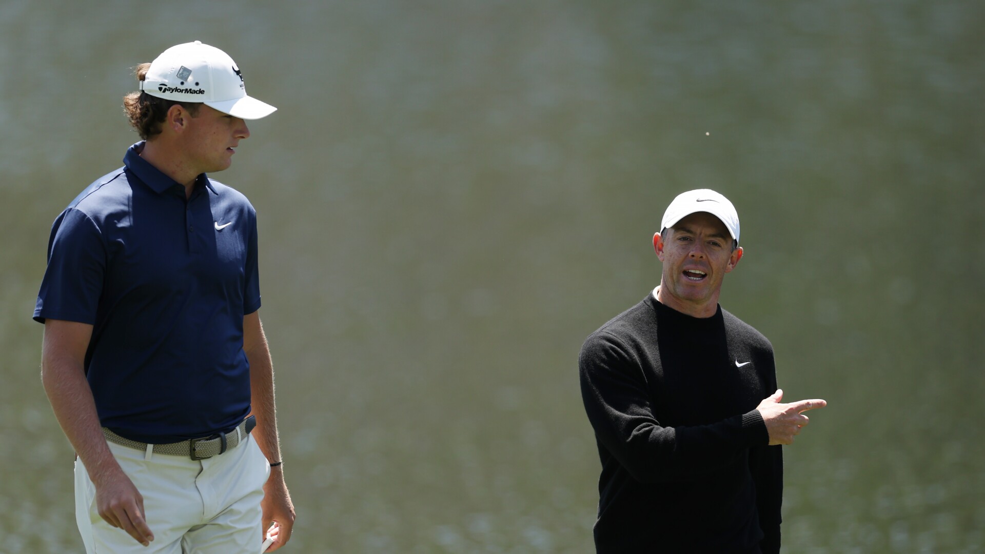 Noah Kent shakes off Crow's Nest crick for round with Rory McIlroy