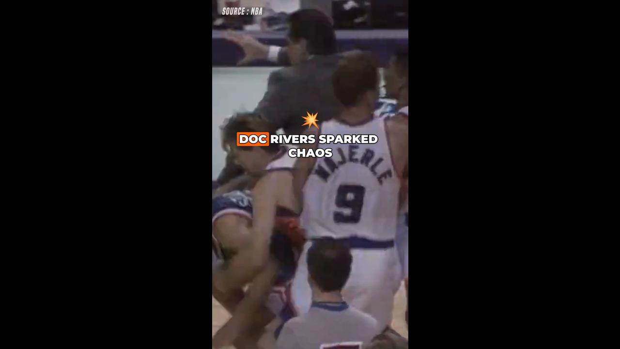 Watch how Pat Riley blamed the media for triggering the infamous 1993 ...