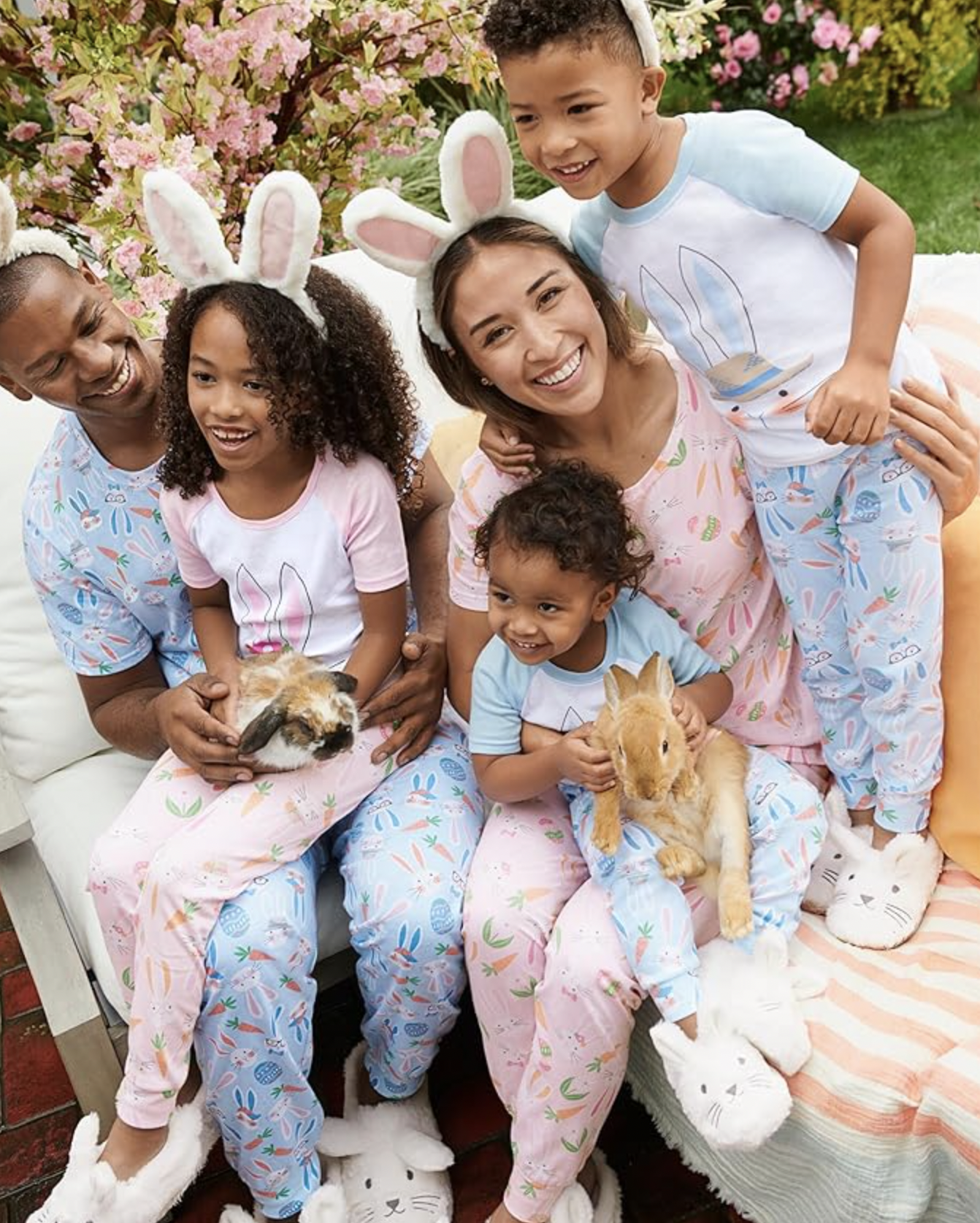 All Your Peeps Will Love Wearing These Matching Family Easter Pajamas